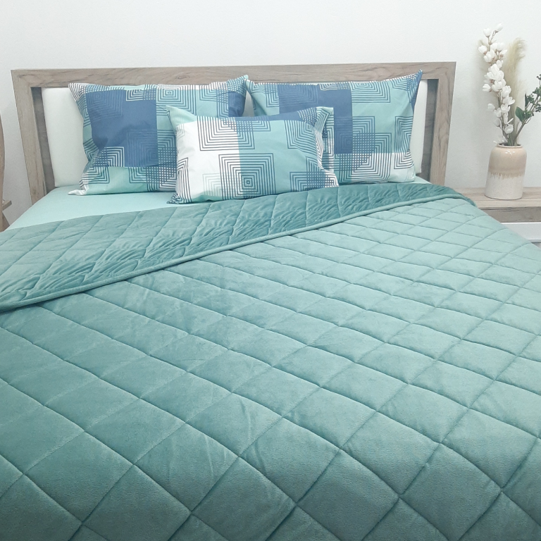 Štep deka SUPER SOFT NOVO zeleno